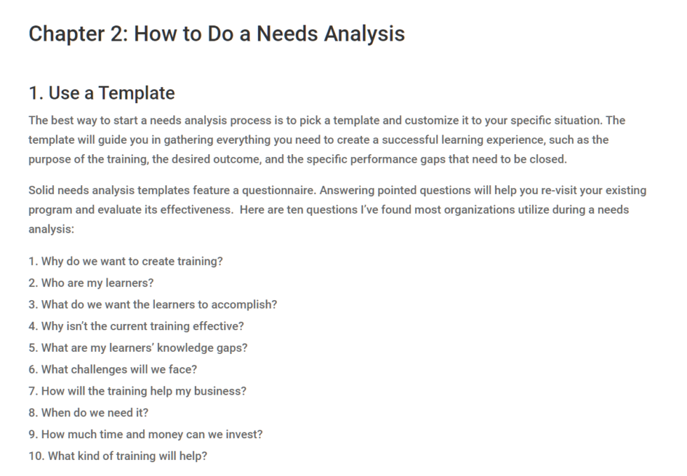 4 Proven Things You Need To Make Effective Training - Learning Carton