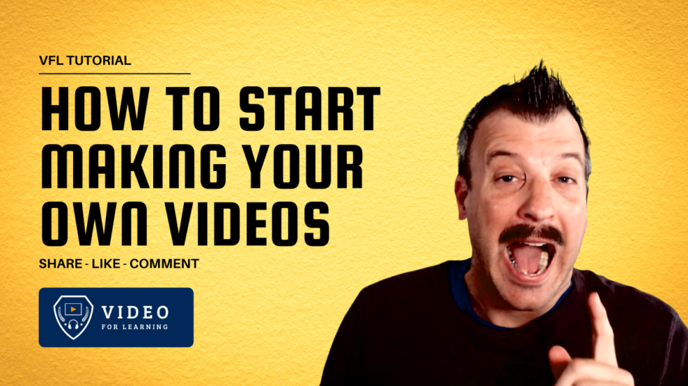 How To Start Making Your Own Videos VIDEO Learning Carton