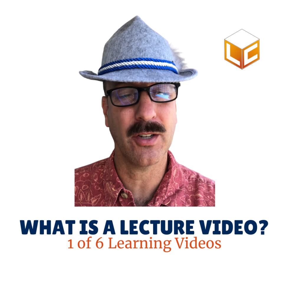 What is a Lecture video? - VIDEO - 1 of 6 Types - Learning Carton