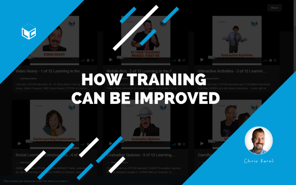 How Training Can Be Improved - Learning Carton